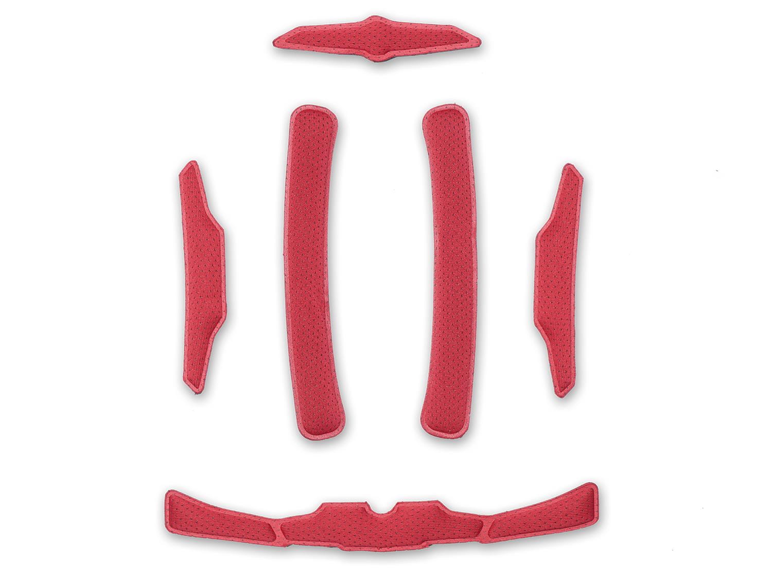 HJC ADWATT Inner Padding / Replacement Padding Set red | Helmet ...