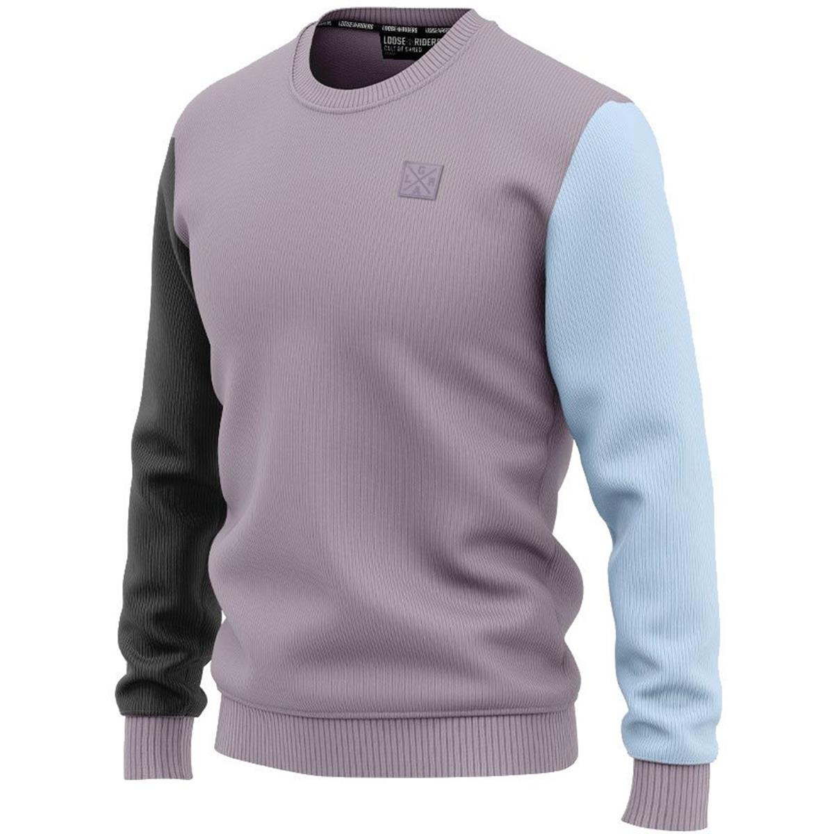 Loose Riders Crewneck C-Block - Light | Sweaters | BMO Bike Mailorder