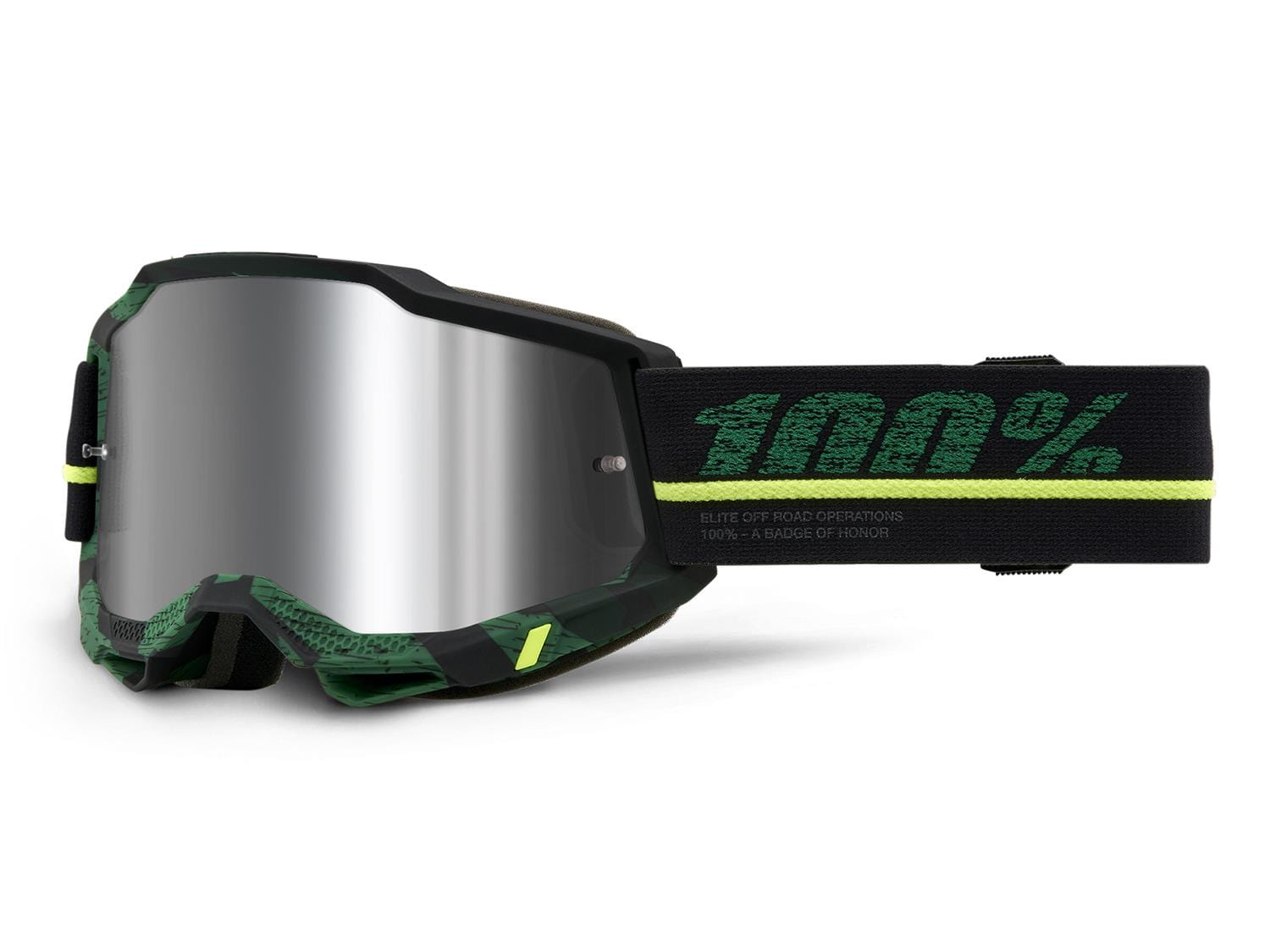 100% Accuri 2 Goggle - Mirror Lens - Overlord | Goggles | BMO Bike ...