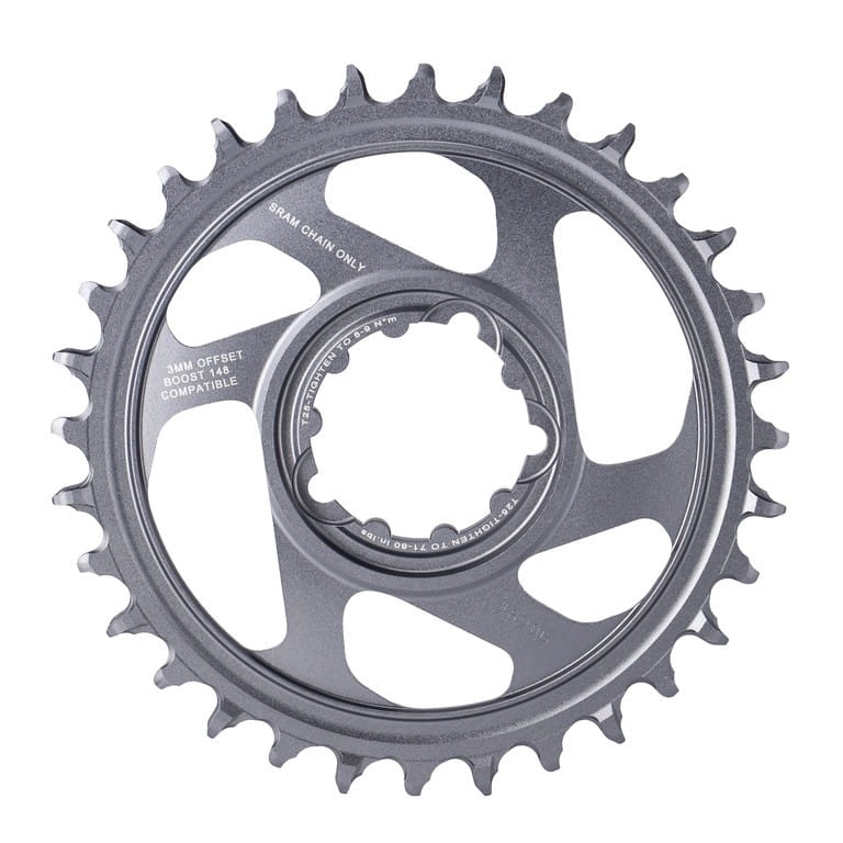 SRAM Chainring X-Sync 2 Eagle - Direct Mount, aluminum, grey, - 12 ...