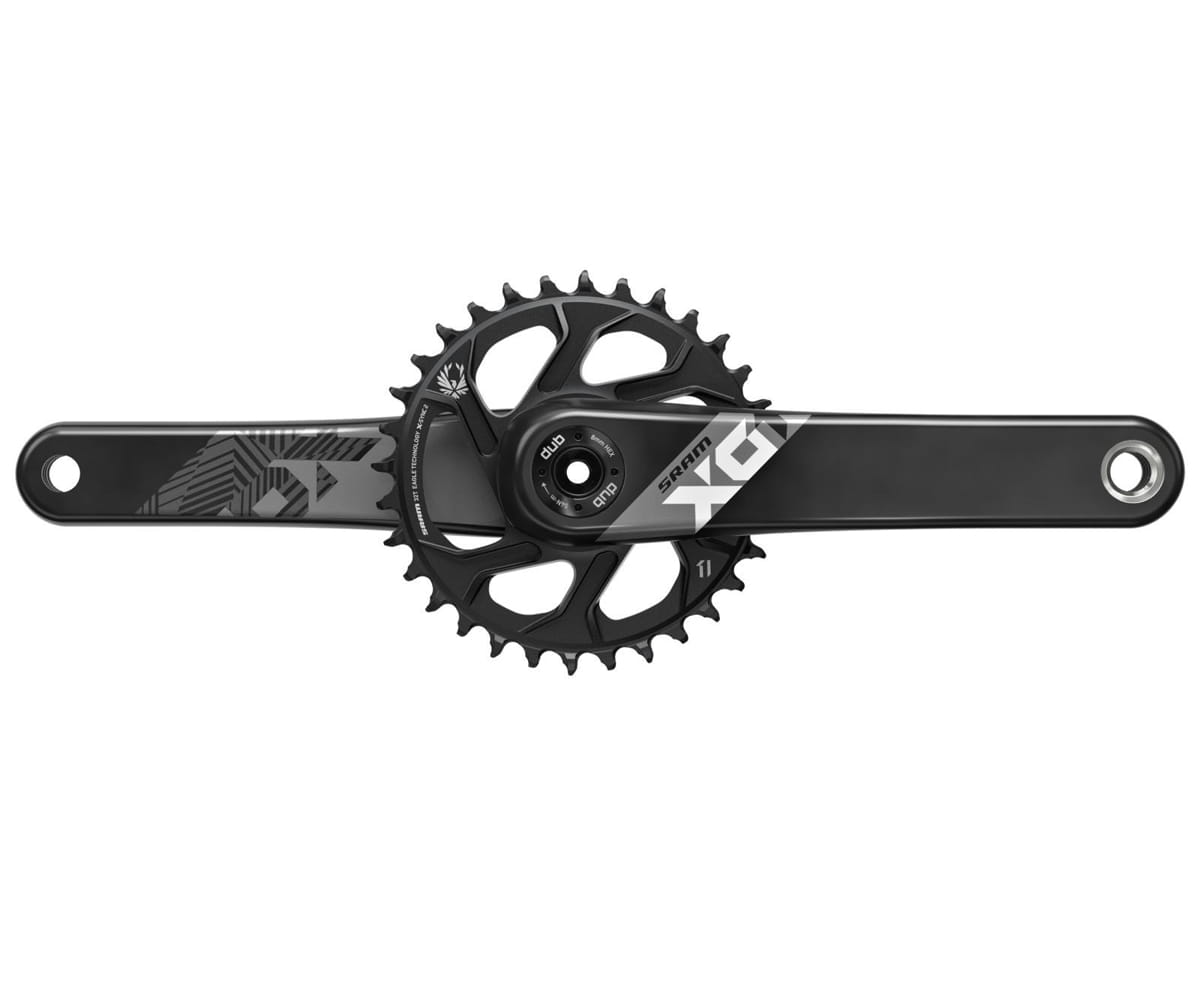 SRAM Crankset X01 Eagle DUB - FAT 5'' - 30 T / DM - zwart | Cranksets | BMO Bike Mailorder