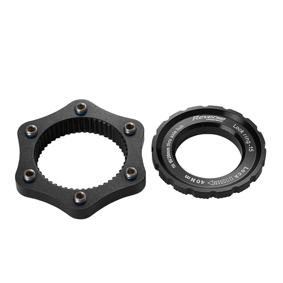 Reverse Center Lock Adapter - black | Disc Brake Accessories | BMO Bike ...