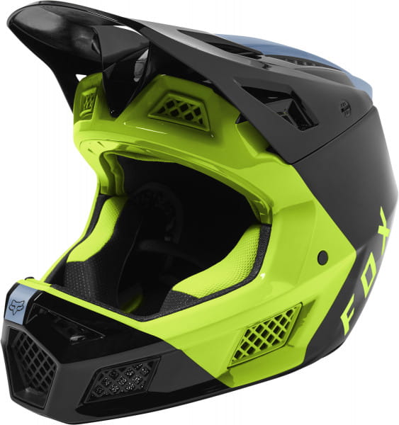 Fox Racing Rampage Pro Carbon Mips Helmet Fuel CE-CPSC Dusty Blue ...