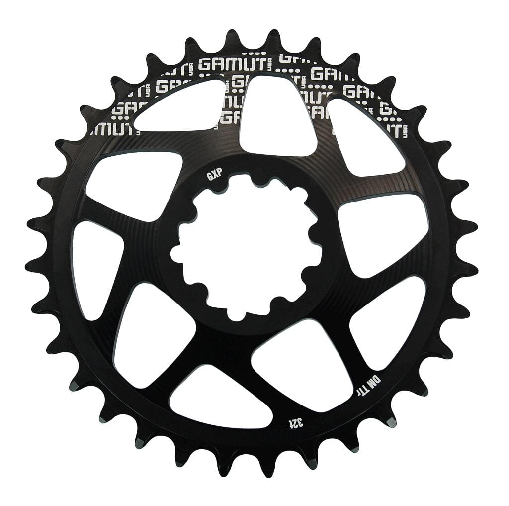 Gamut Direct Mount TTr chainring - SRAM GXP - black | Chainrings | BMO ...
