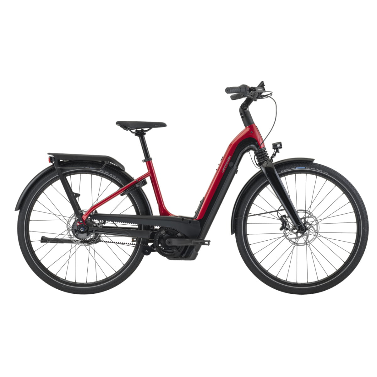Cannondale Mavaro Neo 1 Low step-thru Candy Red | E-Citybikes | BMO ...