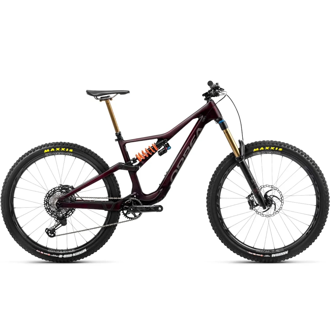 Orbea RALLON M-LTD Wine Red Carbon View (Gloss) | Enduro Bikes | BMO ...