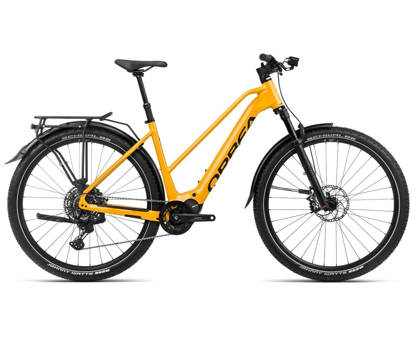 KEMEN MID SUV 10 45 km/h Mango (Gloss) - Black (Matt) | Touring E-Bikes | E-bikes | BMO Bike ...